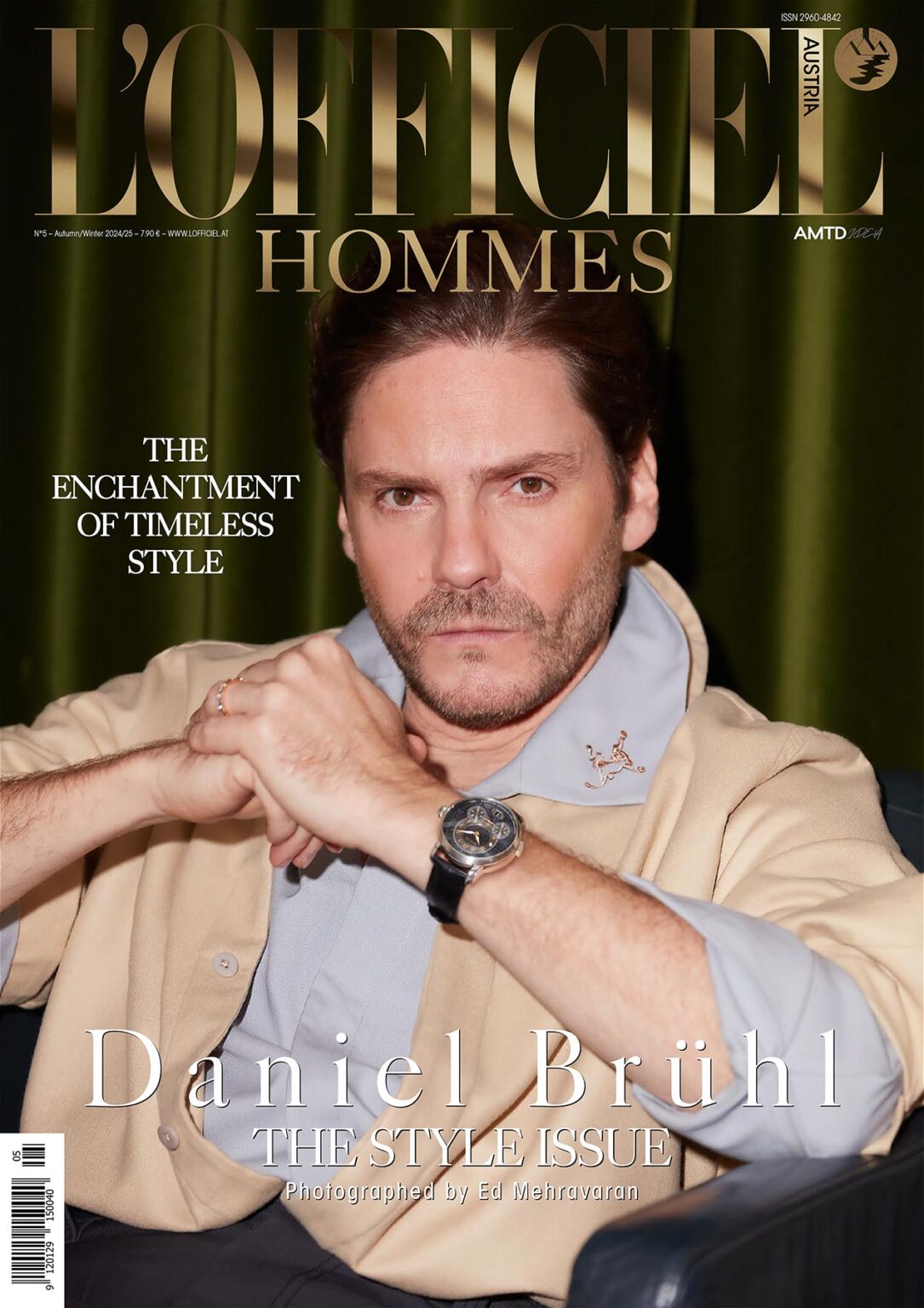 Cover photo shoot with Daniel Brühl | Ed Mehravaran | Photographer ...